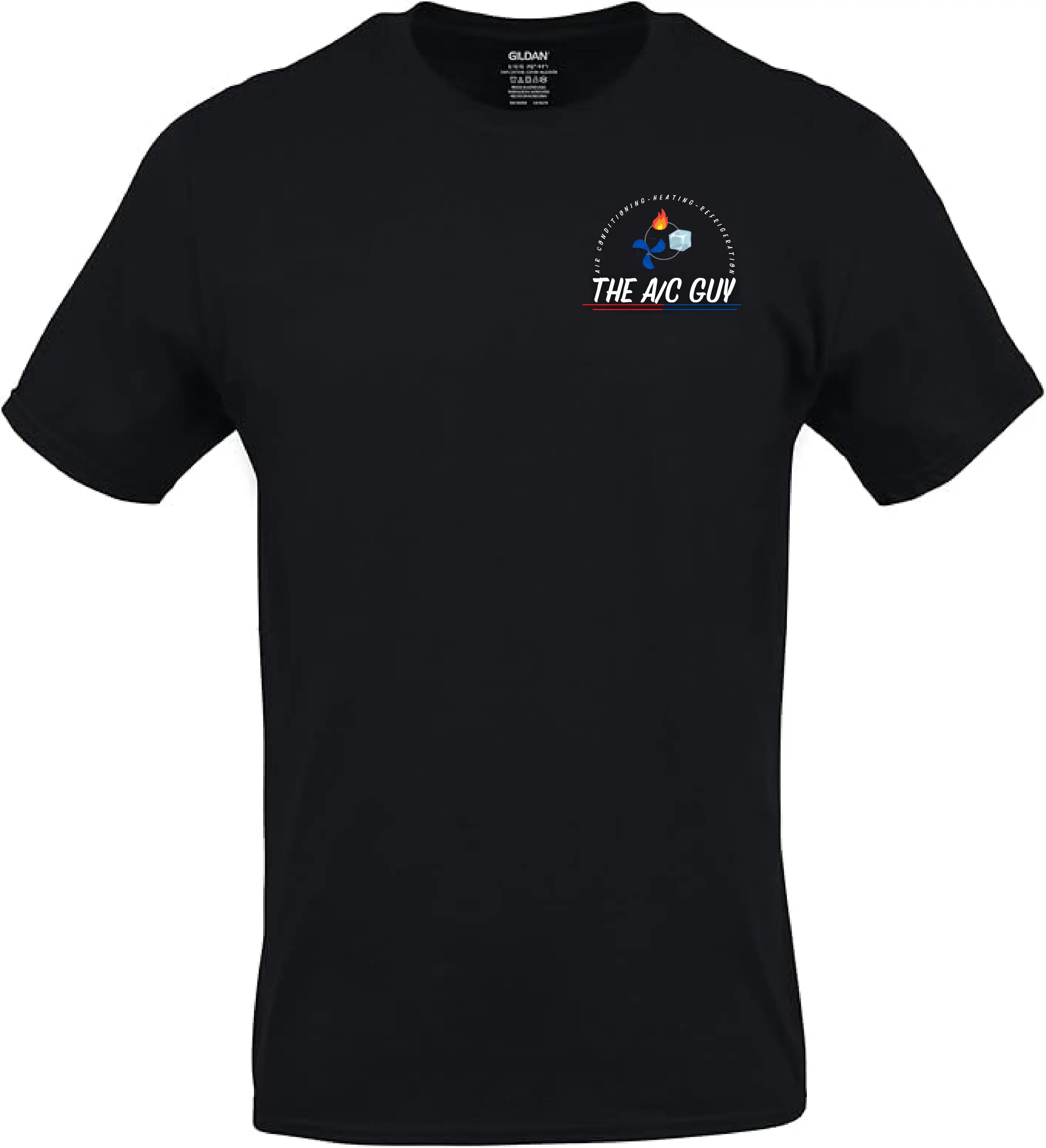 The AC Guy Print- T-shirt front and back – Kavy's Customs